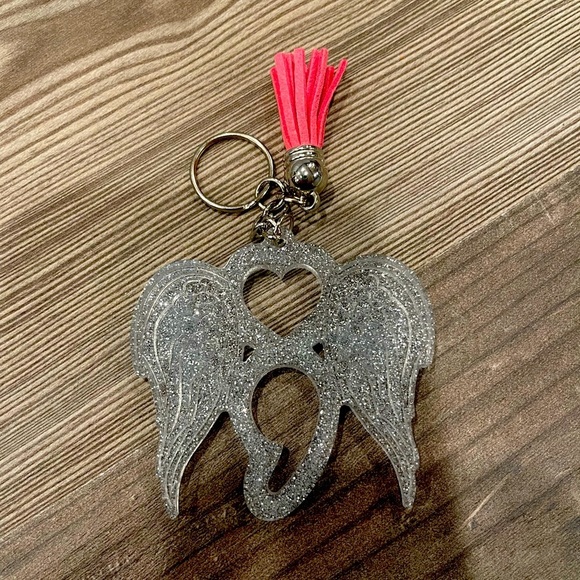 Hand Crafted | Accessories | Hp Handmade Semi Colon W Wings Mental ...